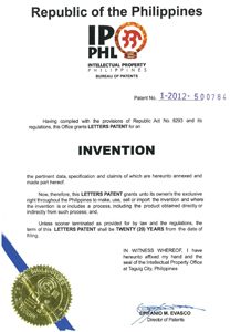 The Philippines-Patent – ICEPIPE